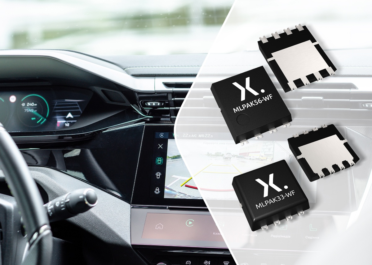 Nexperia introduces first 40-100 V automotive MLPAK MOSFETs for body ...